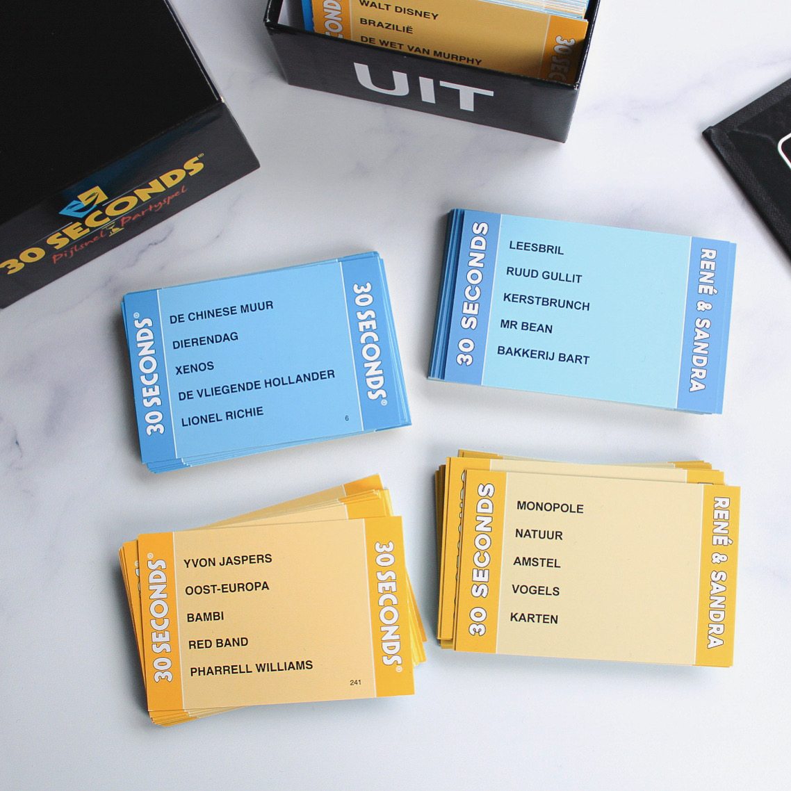 30 seconds kaartjes :: zoalseef.nl